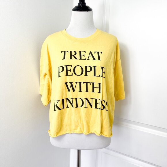 Urban Outfitters | Tops | Harry Styles Yellow Treat People With ...